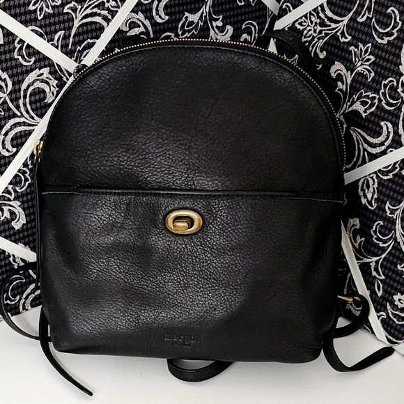margot | Bags | Margot Leather Brooklyn Backpack Black Leather | Poshmark